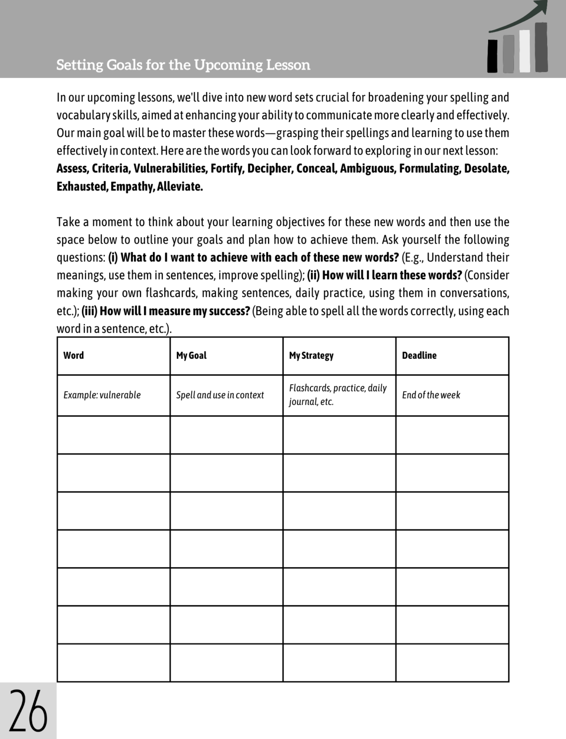 Spelling High School Workbook Grades 9-10: Vocabulary and Writing ...