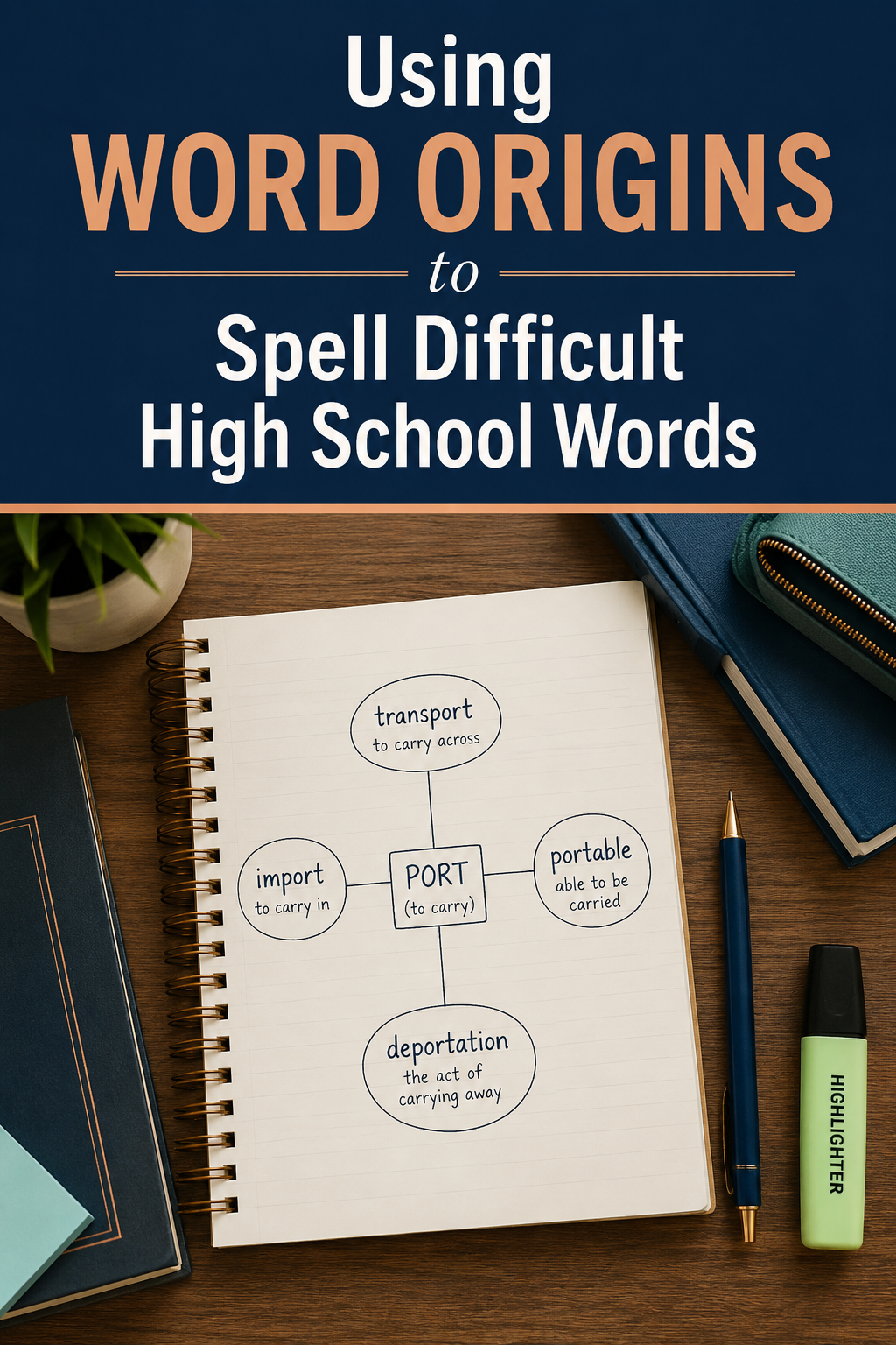 Using Word Origins to Spell Difficult High School Words - Natasha Scripts
